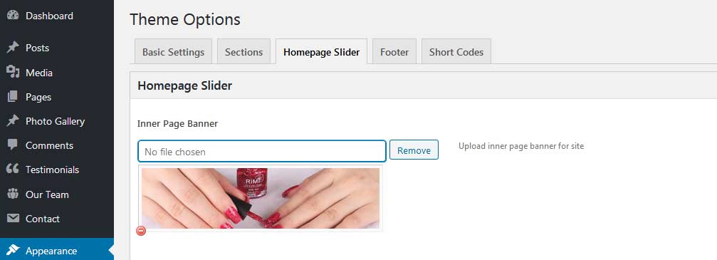 Makeup Theme Documentation